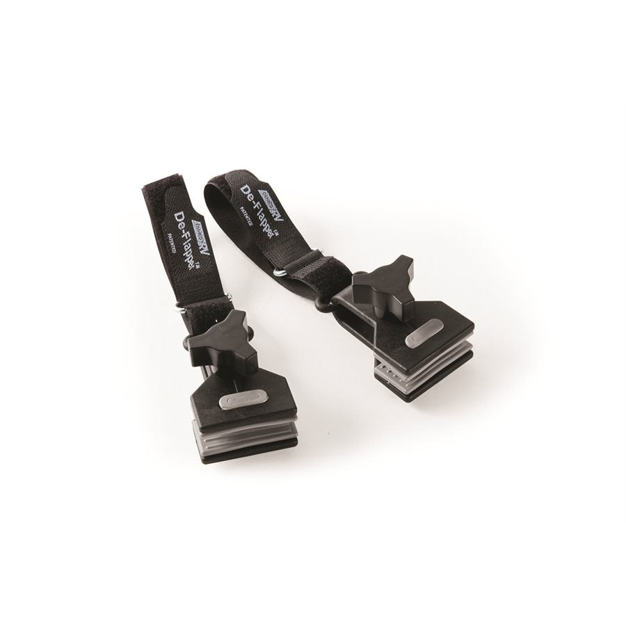 Awning Fabric Clamp; Black; Set of 2